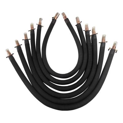 China Heat Resistant Red Copper Secondary Welding Cable 200mm 3m Kickless Cooling for sale