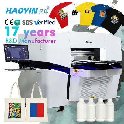 China Fast Speed Industrial DTG Apparel Printer For Custom Clothing Brands for sale
