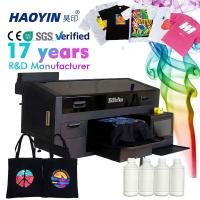 China Automatic DTG T Shirt Printing Machine With White Ink Circulation System for sale