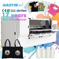 China Automatic 8-Head DTG Printer with 4-Station Collaboration and White Ink Circulation System for High-Speed Production for sale