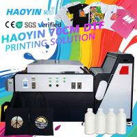 China CMYK White DTF Printing Machine Producing Vibrant Colors On Dark Fabrics for sale