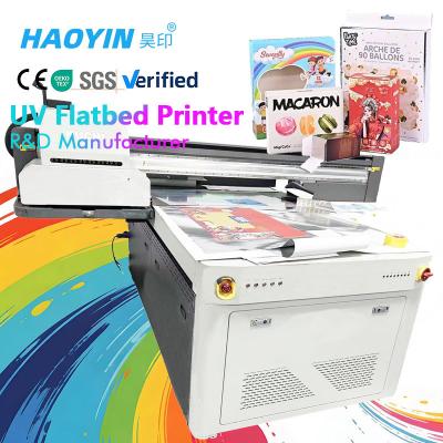 China 4 Color Plus White Varnish Flatbed UV Printer 10-13CM Height For Leather for sale