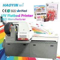 China Compact 1.2m X 1m UV Flatbed Printer With Epson I3200 U1 Printheads for sale