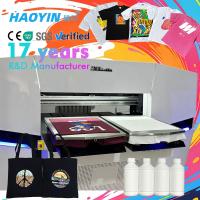 China Six head DTG printer with pre-treatment for bright CMYK on dark wear for sale
