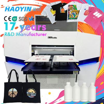 China Pre spray system DTG machine eliminates white ink bleeding on t shirts for sale