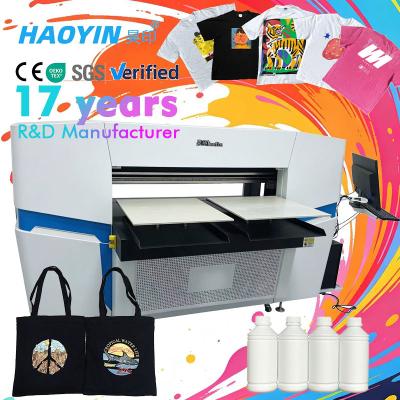 China Pre-treatment integrated DTG machine for 40cm wide cotton garments for sale