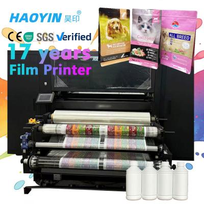 China High Precision OPP Packaging Printer 16 Epson Heads No Film Stretch for sale