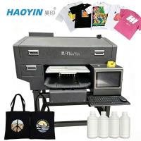 China Dual Head DTG Printer With Independent Color / White Ink Channels for sale
