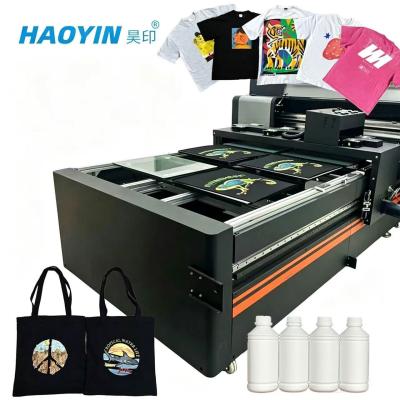 China Master Dark Garment Printing with CMYKORGB+White DTG System for sale