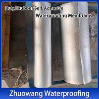 China Butyl Self Adhesive Waterproof Sealing Membrane For Roofing Basements for sale