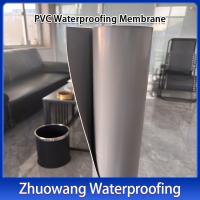 China Roofing Pvc Waterproofing Pvc Single Ply Membrane 100% Waterproof for sale