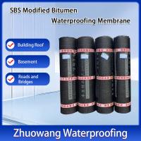 China SBS Modified Bitumen Torch On Membrane 3mm 4mm Waterproof for Municipal Buildings for sale