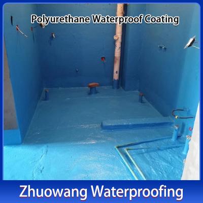 China Qilu Zhuowang Polyurethane Waterproof Coating 20kg Barrel Seepage Proof for Roof Wall Bathroom for sale