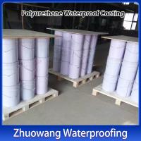 China Anti Leakage Polyurethane Waterproofing Coating 20kg Barrel 85% Solid Content for Walls Roofs Bathrooms for sale
