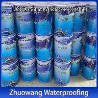 China Qilu Zhuowang Polyurethane Waterproof Coating 20kg Barrel 85% Solid Content for Bathrooms Roofs for sale