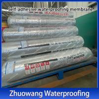 China Self-Adhesive Asphalt Waterproofing Membrane 1.5mm 1000mm Anti Seepage Roof Membrane for sale