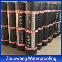 China Self Adhesive Polymer Modified Asphalt Waterproof Membrane 1.5mm 1000mm Roll for sale