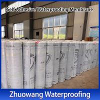 China high Elasticity Self Adhesive Bituminous Waterproofing Membrane 1.5mm for sale