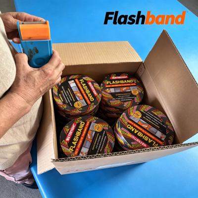 China Self Adhesive Bitumen Butyl Waterproof Tape High Viscosity Roof Leak Repair Sealing Tape for sale