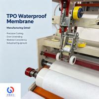 China UV-Resistant Hot-Air Weldable TPO Waterproof Membrane with 20-Year Warranty for Roofing for sale