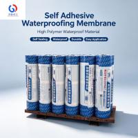 China GB Standard Self-Adhesive Polymer Modified Bitumen Membrane with Cold Application, Excellent UV Resistance, and High Tensile Strength for Roofing for sale