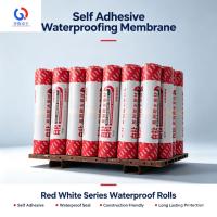 China Cold Application Self-Adhesive Waterproof Membrane with Excellent UV Resistance and High Tensile Strength for Roofing for sale