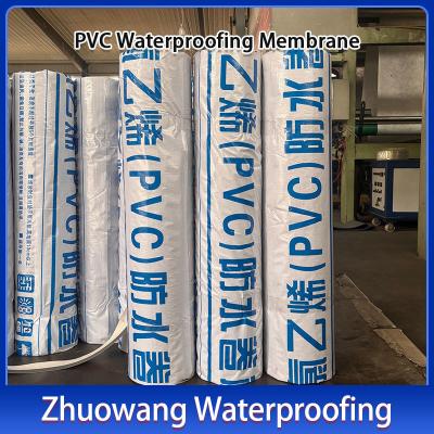 China Flame-Retardant PVC Roofing Membrane with 20+ Years Durability and UV Resistance for Waterproofing Projects for sale