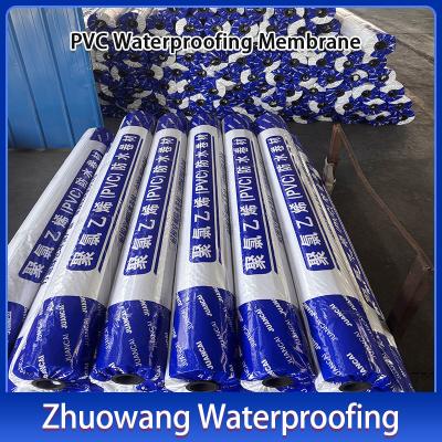China Flame Retardant PVC Waterproofing Membrane with 20+ Years Durability and 100% Waterproof Performance for Roofing and Underground Applications for sale