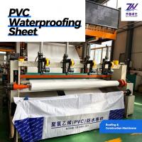 China Flame-Retardant PVC Waterproofing Membrane with 20+ Years Durability and UV Resistance for Industrial Roofing for sale