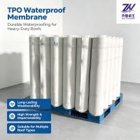 China Durable TPO Waterproofing Membrane with 20 Years Warranty, Class A Fire Resistance, and ≥ 300% Elongation for Commercial Roofs for sale