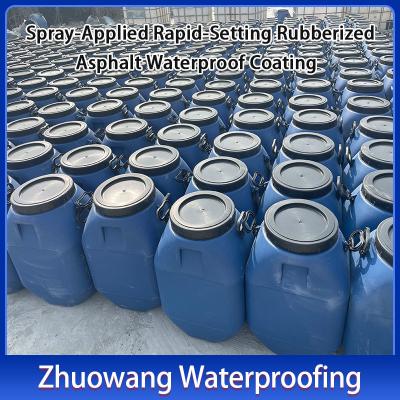 China Cold Applied Rubberized Asphalt Waterproof Coating with High Water Resistance and Rapid Curing for sale