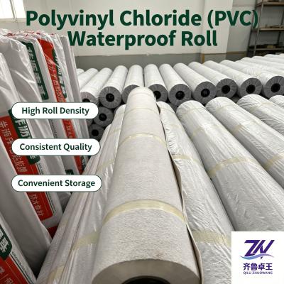 China Heat Resistant Flame Retardant PVC Waterproofing Membrane with 20+ Years Durability for Roof and Underground Applications for sale