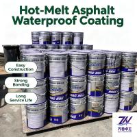 China Hot Melt Bitumen Waterproof Coating with Anti-Aging, High Water Resistance and Seamless Integral Waterproof Layer for Construction Projects for sale