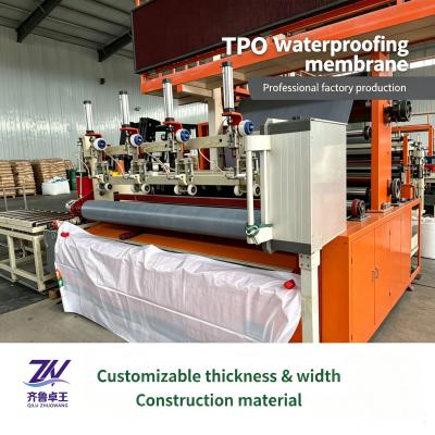 China Lightweight TPO Waterproofing Membrane with Excellent Weldability and Resistance to Thermal Expansion for Durable Roofing for sale