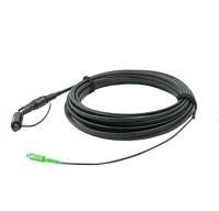 China 4.5X8.1mm FTTH Flat Aerial Drop Cable 1-8 Core Optical Fiber G657A G652D For FTTA for sale