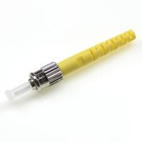 China SM / MM APC ST Fiber Optic Connector Boot Size 0.9mm 2.0mm 3.0mm for sale