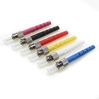 China SM / MM APC ST Fiber Optic Connector Boot Size 0.9mm 2.0mm 3.0mm for sale