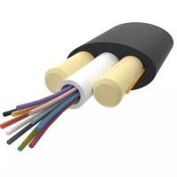 China 2F 4F 6F 12F FTTH Flat Drop Cable Aerial Fiber Cable G657A PE Toneable Cable for sale