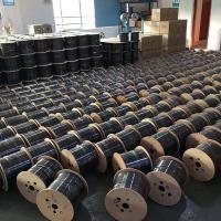China 2F 4F 6F 12F FTTH Flat Drop Cable Aerial Fiber Cable G657A PE Toneable Cable for sale