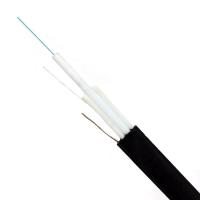 China Toneable FTTH Flat Drop Fiber Cable 24AWG Gel MDPE 2 Fo G657A Indoor Outdoor for sale