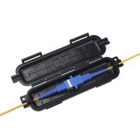 China 1F FTTH Fiber Optic Splice Box SC Adapter Waterproof Connection Protection Outdoor Closure for sale
