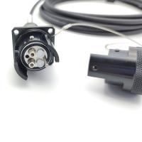 China Armored Military Tactical Fiber Optic Cable TPU Tactic Connector To LC Fiber Patch Cable for sale