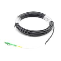 China FTTH Outdoor Fiber Optic Pigtail LC APC 4.5mm Double Jackets CCA LSZH Simplex for sale