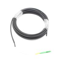 China FTTH Outdoor Fiber Optic Pigtail LC APC 4.5mm Double Jackets CCA LSZH Simplex for sale