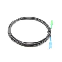 China FTTH Outdoor Fiber Optic Patch Cables SC APC-SC UPC 3.5mm G657B3 LSZH Black for sale
