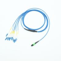 China SENKO Optical Fiber Patch Cord Standard Loss SM G657A MPO-LC UPC Fanout 2.0mm Fiber Optic Trunk Cable for sale