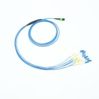 China SENKO Optical Fiber Patch Cord Standard Loss SM G657A MPO-LC UPC Fanout 2.0mm Fiber Optic Trunk Cable for sale