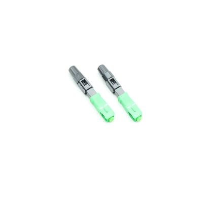 China FTTH Fast Connector SC APC Field Assembly Connectors 0.9 / 2.0 / 3.0mm Quick Install Connector for sale