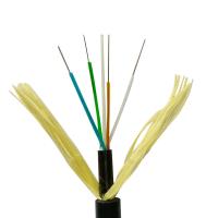 China ADSS GYFTCY All Dielectric Self Supporting Cable Double Sheath 4-144F Black PBT for sale