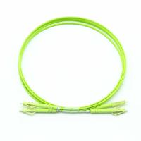 China LC/PC-LC/PC Duplex OM5 MM Fiber Optical Patch Cord For FTTX Network for sale